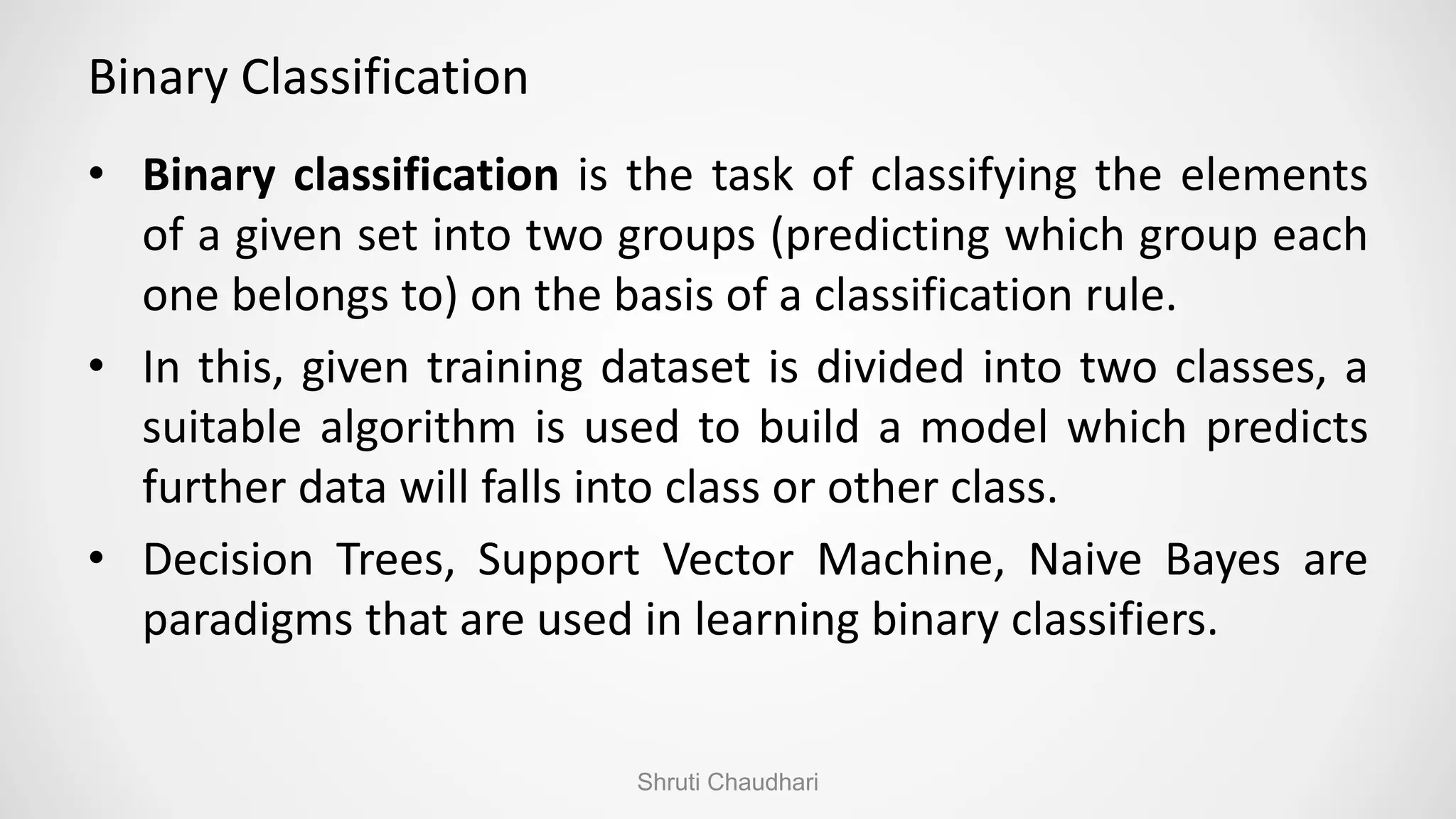 MLA_Confusion Matrix for Classification | PPTX