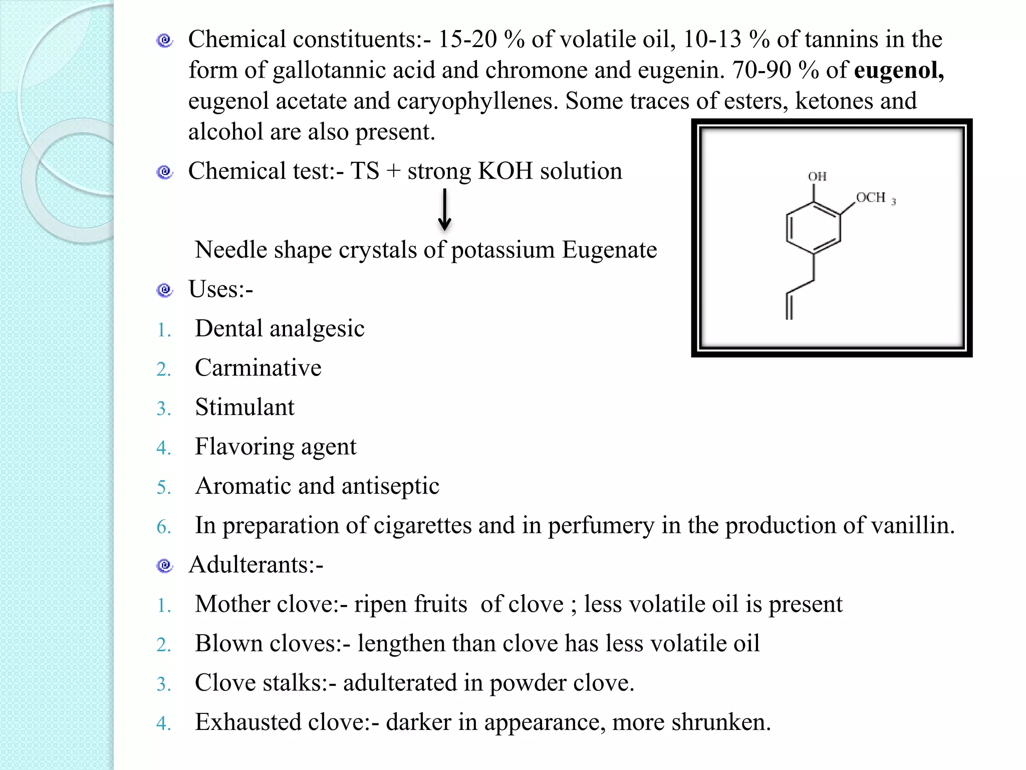 Pharmacognosy II as per PCI syllabus | PPTX