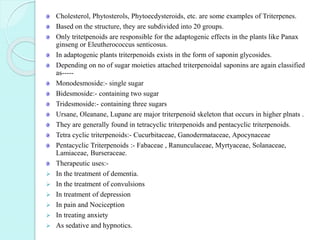 Pharmacognosy II as per PCI syllabus | PPTX