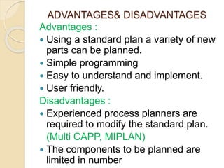 Unit ii Process Planning | PPTX