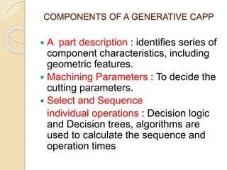 Unit ii Process Planning | PPTX