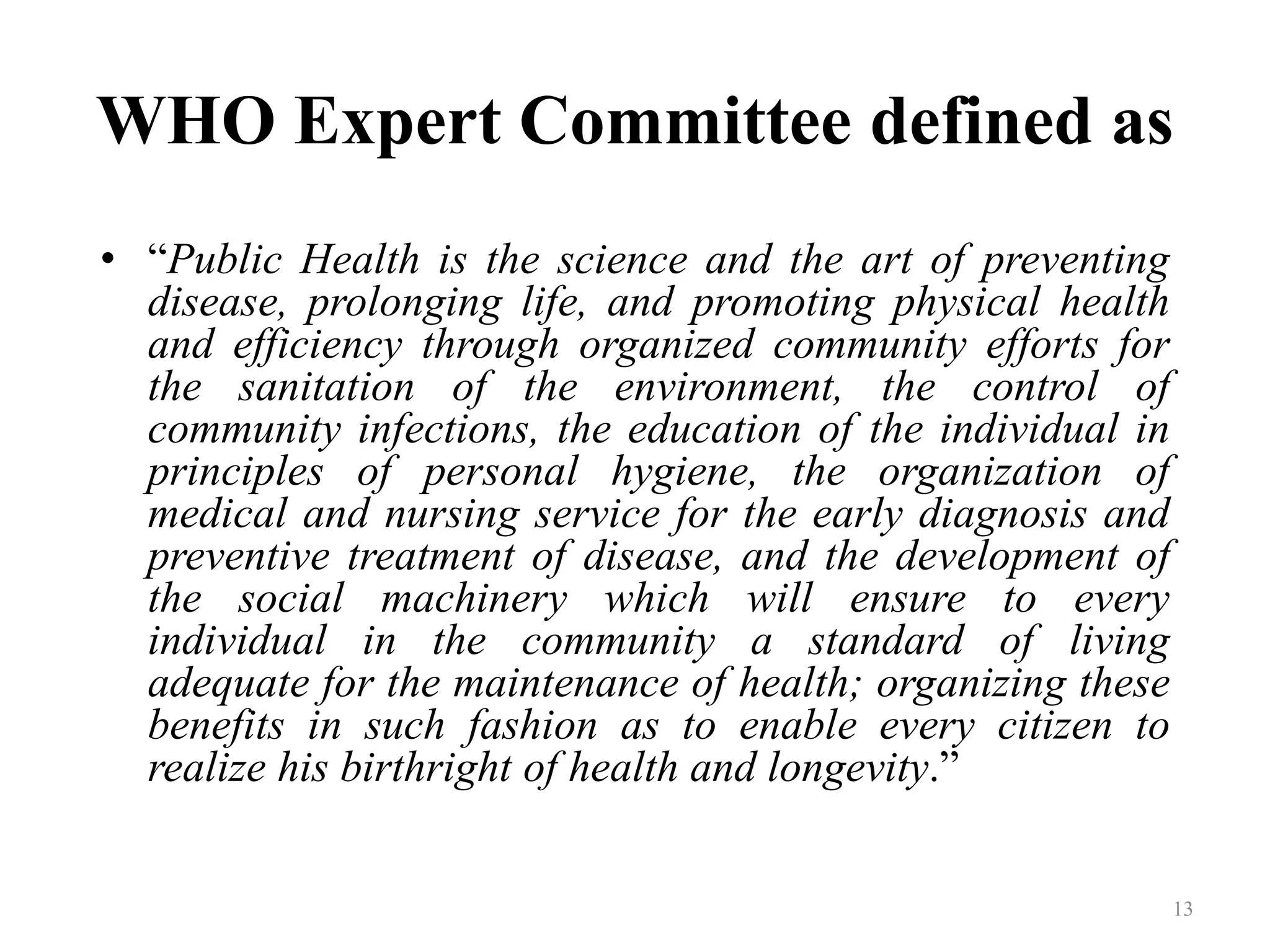 Preventive Health - Part two | PPTX