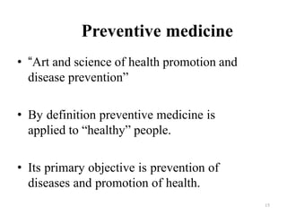 Preventive Health - Part two | PPTX