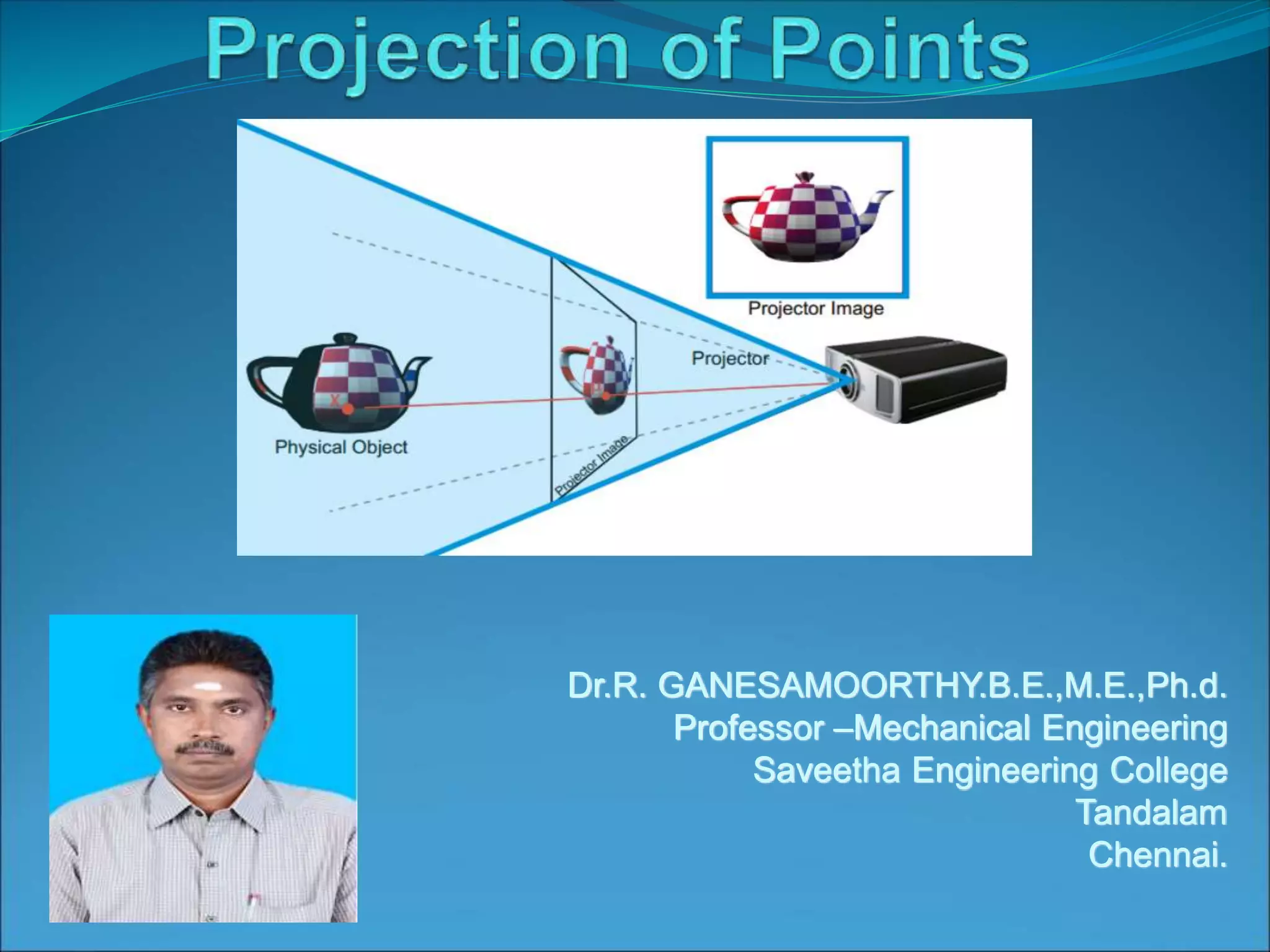 Unit ii projection of points | PDF