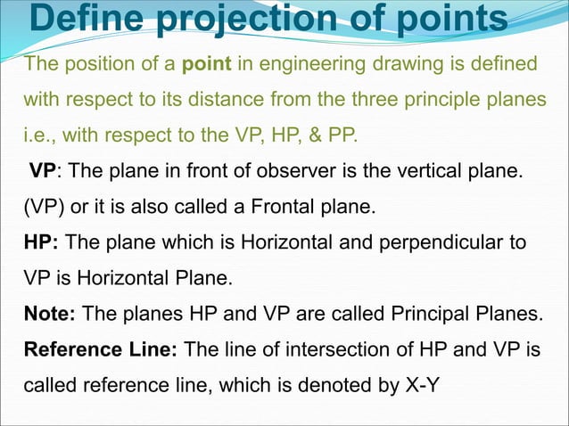 Unit ii projection of points | PDF