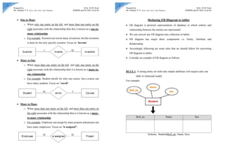 B.Sc. II (IV Sem) RDBMS & PL/SQL Unit-2 Relational Model | PDF