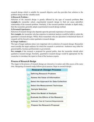 UNIT II RESEARCH PROBLEM.docx | Educational Assessment | Education
