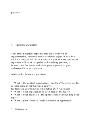 Unit II Research Proposal Follow the directions bel.docx