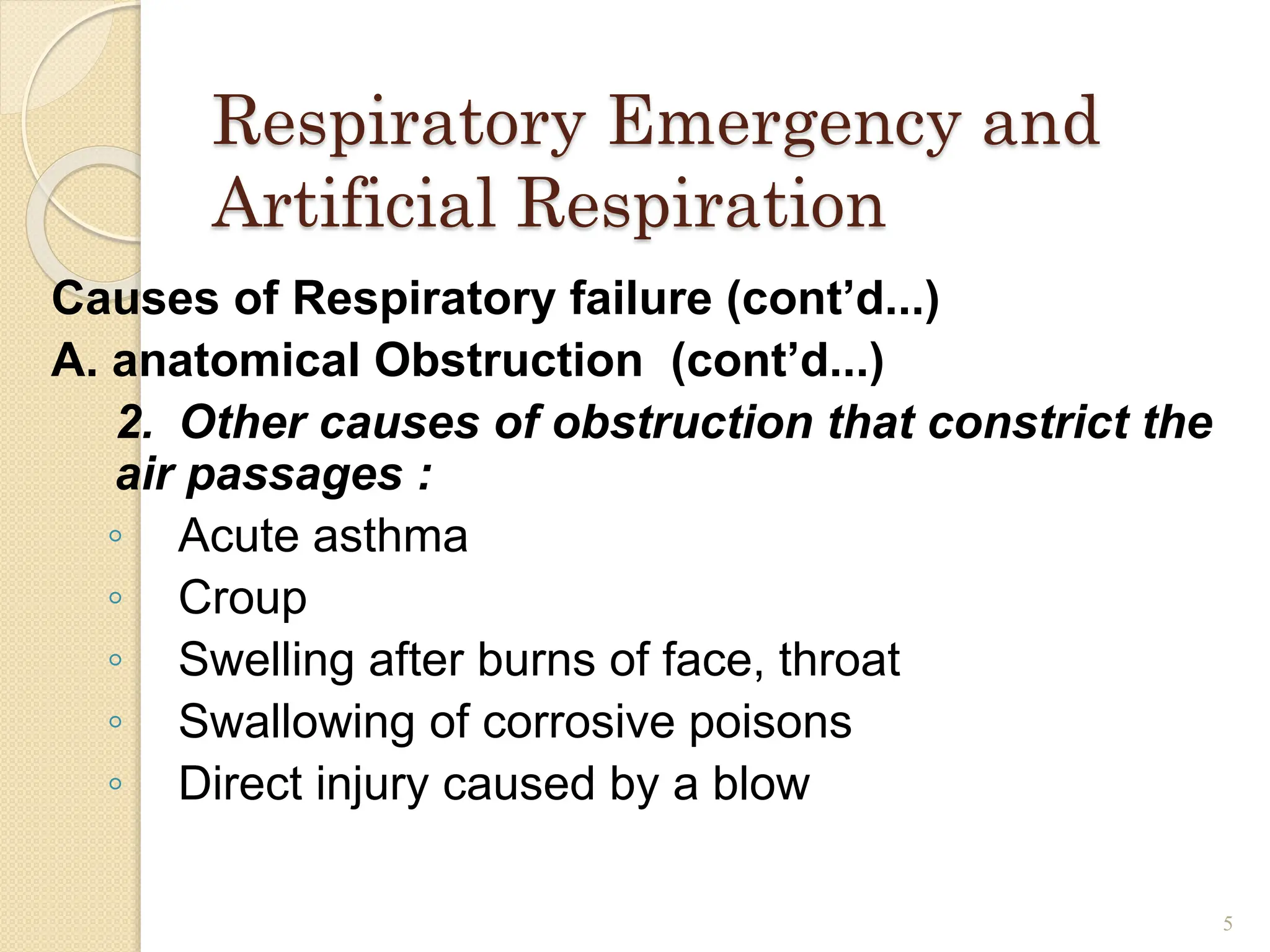 Unit II Respiratory Emergency.pptx respiration | PPTX