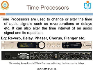 Audio Signal Processors | PPT