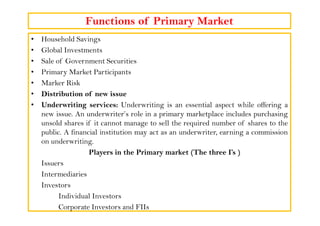 Primary market | PDF