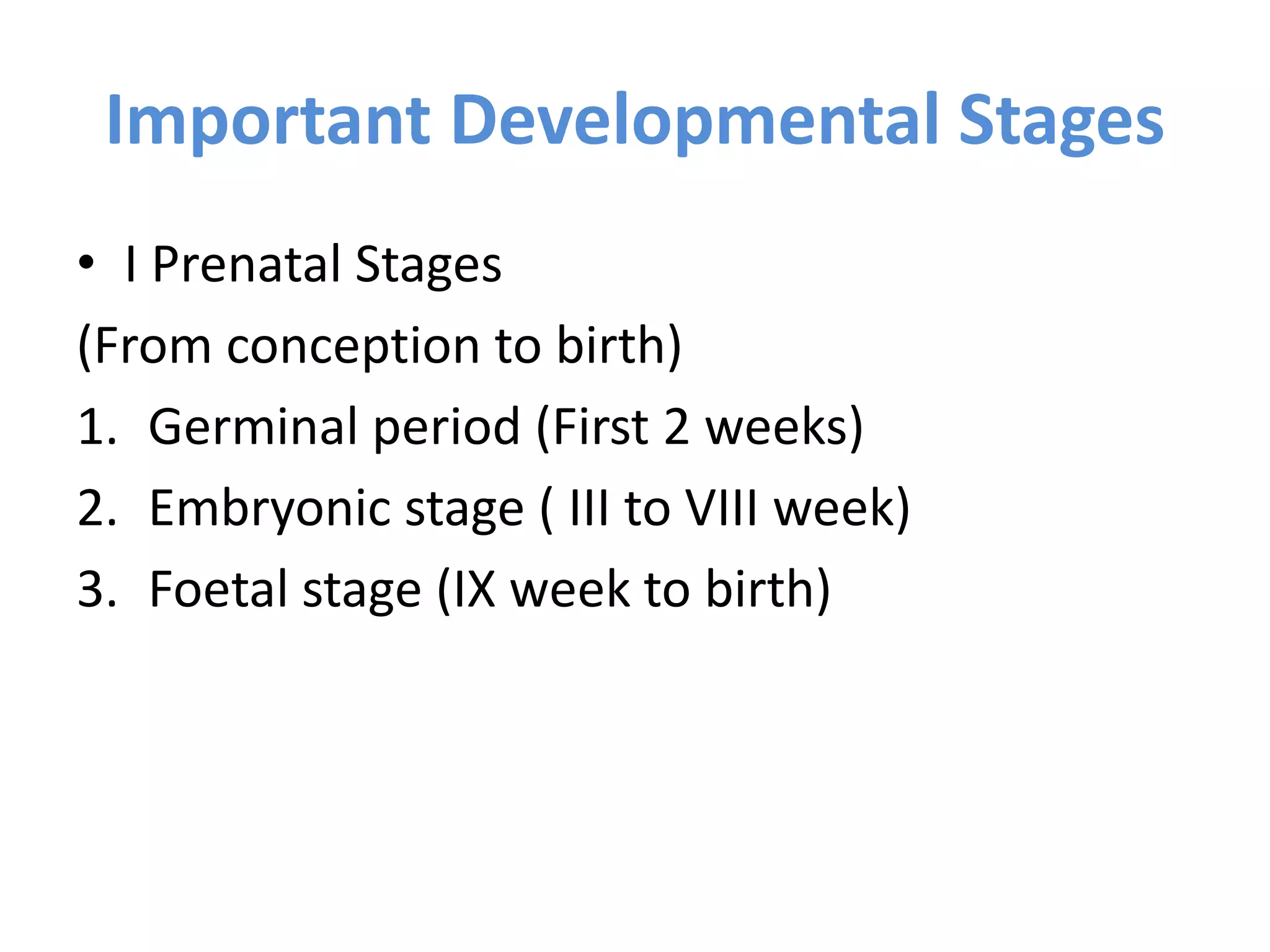 Unit ii stages and dimensions of development of children | PPTX