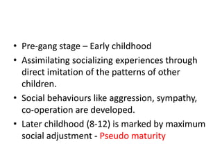 Unit ii stages and dimensions of development of children | PPTX