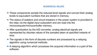 Basic principle and types Static Relays ppt | PPT