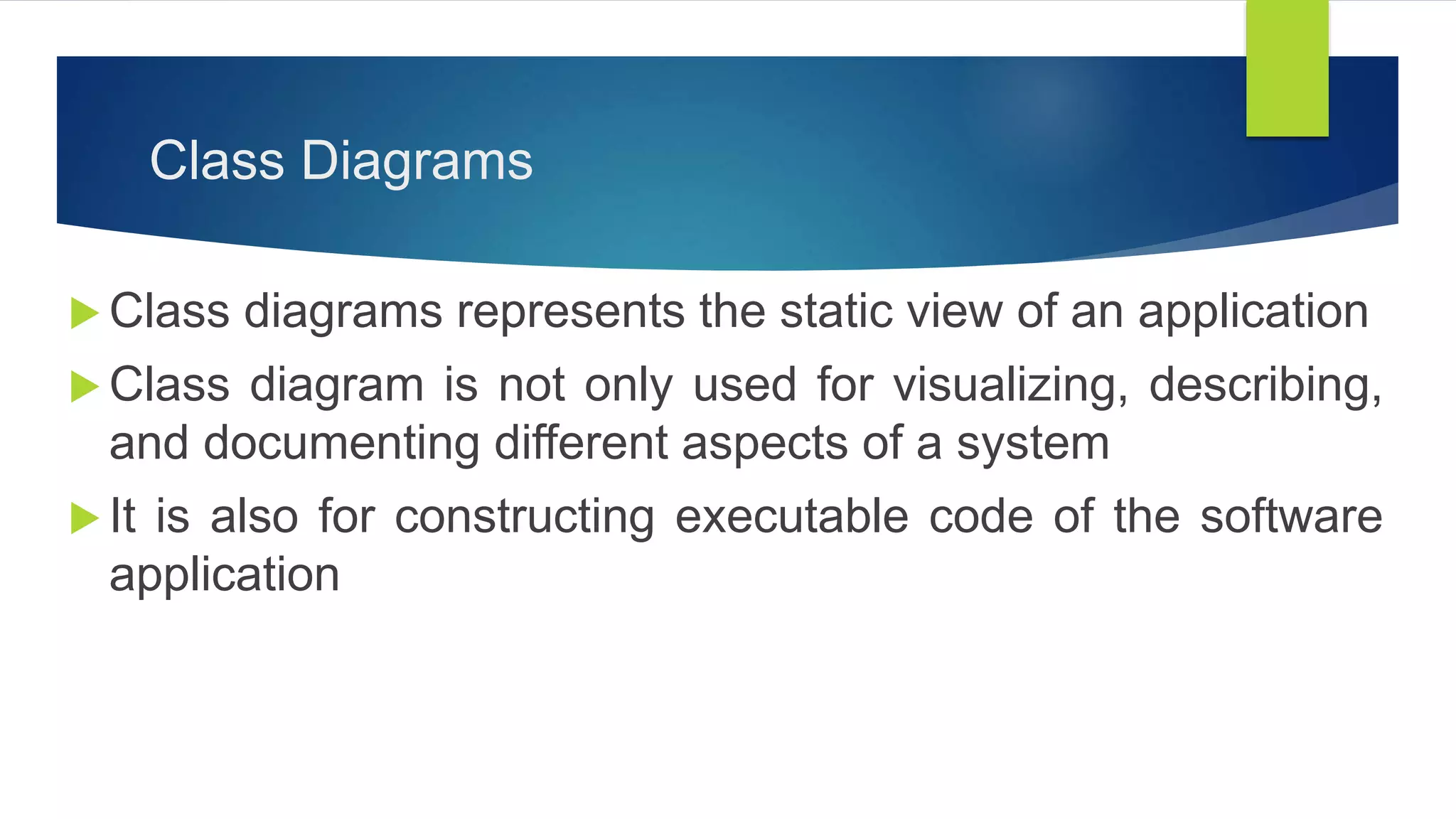 Unit Ii Static Uml Diagramspptx Programming Languages Computing