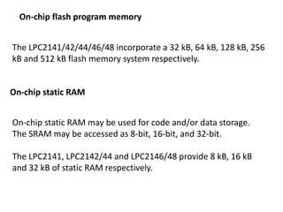 Unit II Study of Onchip Peripherals | PDF