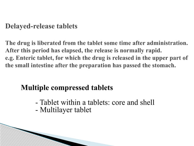 Unit- 2 Tablet industrial pharmacy. pdf. | PPTX | Chemistry | Science
