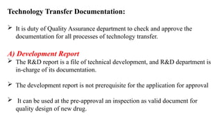 UNIT II Technology development and transfer.pptx