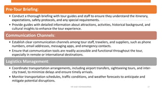 UNIT II TOURISM MANAGEMENT MCOM I SEM II | PPT