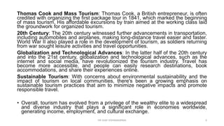 UNIT II TOURISM MANAGEMENT MCOM I SEM II | PPT