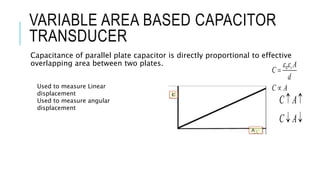 Unit ii transducers | PPTX