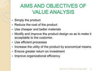 MG 6863- ENGG ECONOMICS UNIT II VALUE ENGINEERING | PPSX