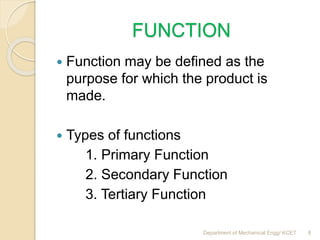 MG 6863- ENGG ECONOMICS UNIT II VALUE ENGINEERING | PPSX