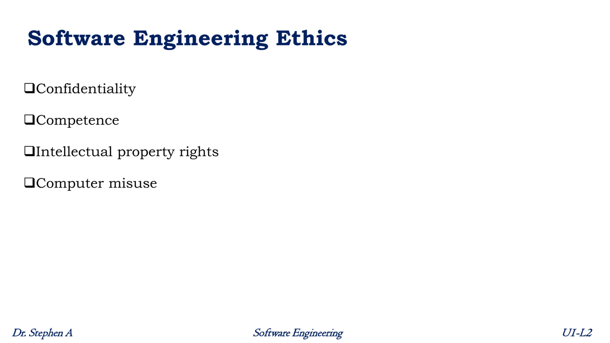 unit I lecture 2 - Software Engineering Ethics - Software Process.pdf