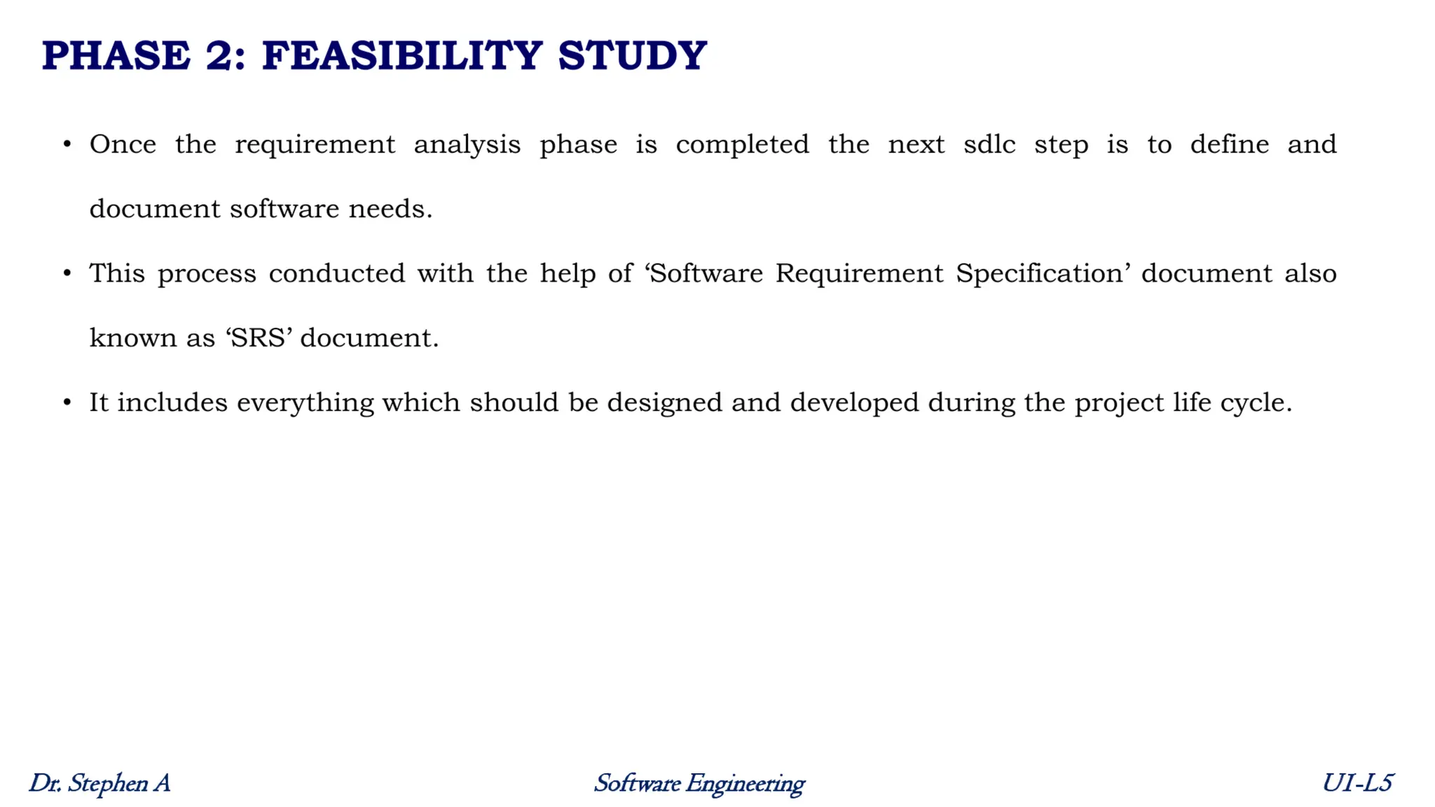 unit I lecture 5 - Software Development Life Cycle.pdf