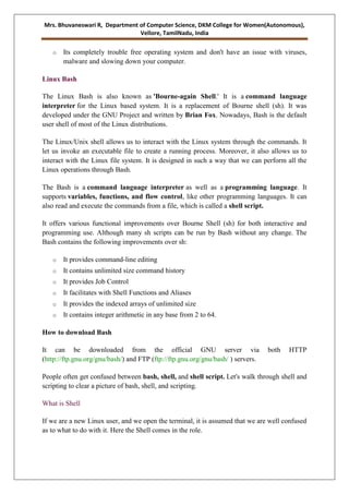UNIT I LINUX.docx