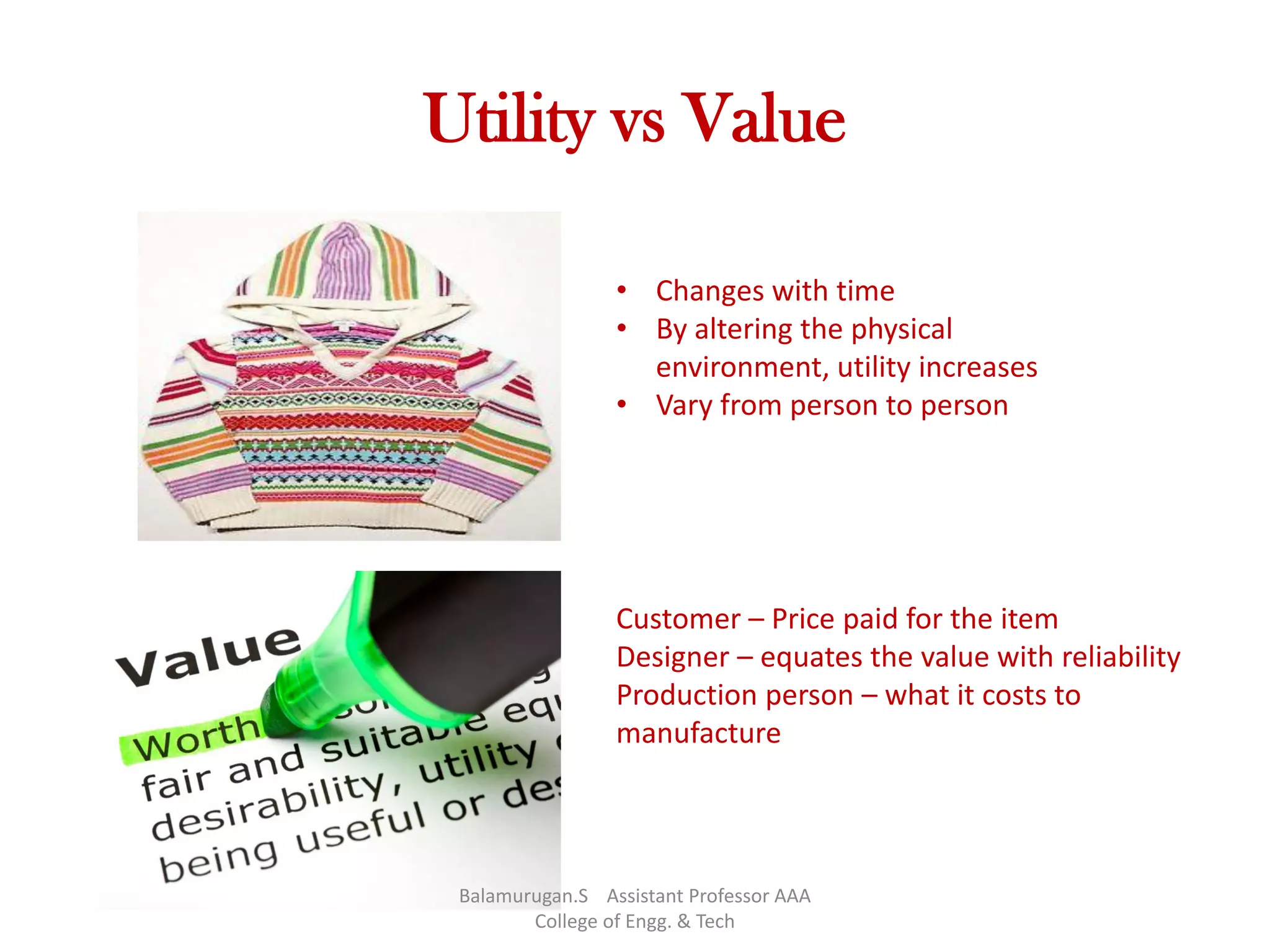 Introduction to Engineering Economics Unit I MG6863 | PDF