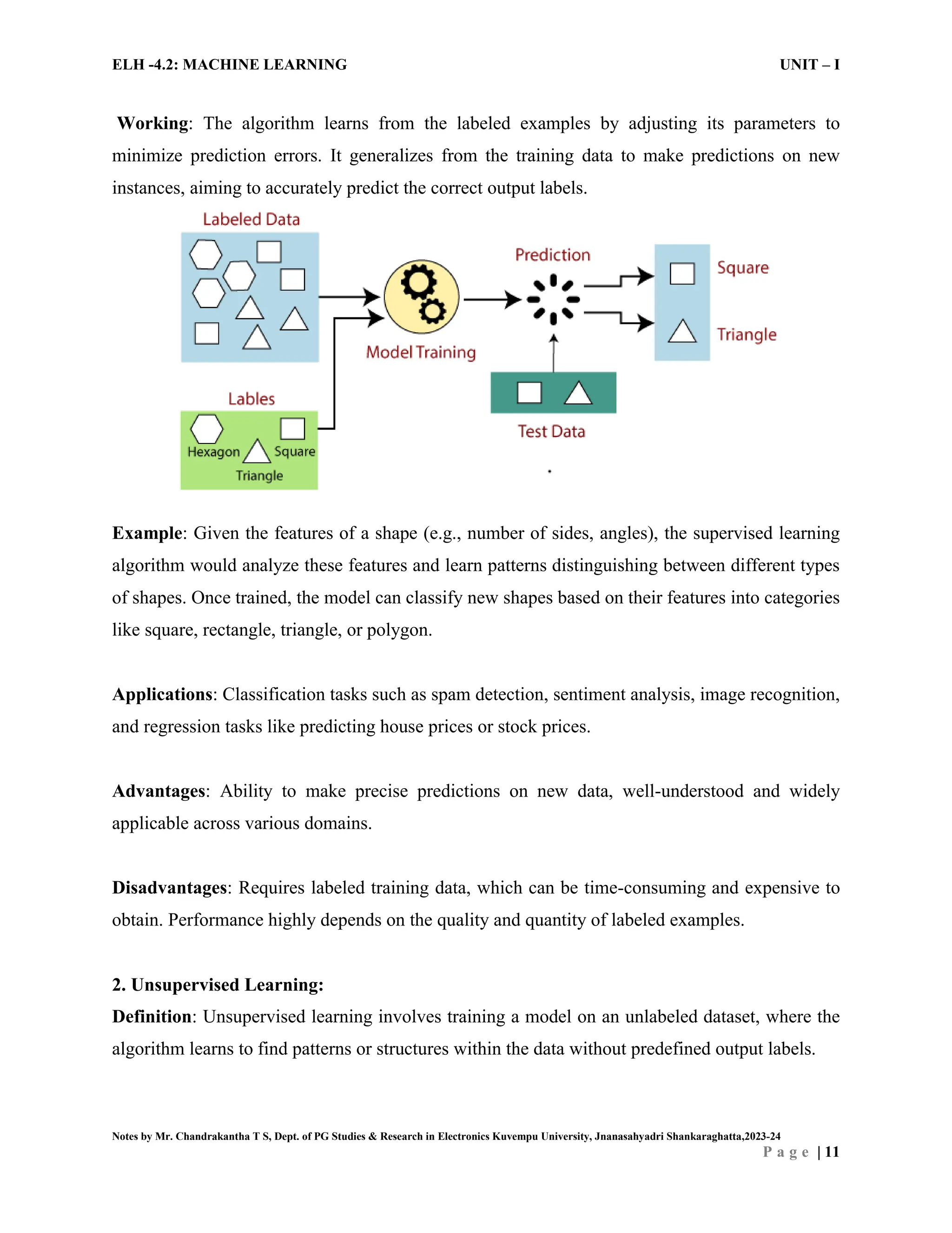 ELH -4.2: MACHINE LEARNING :supervised, unsupervised or reinforcement ...