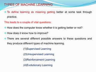 Introduction to Machine Learning | PPTX