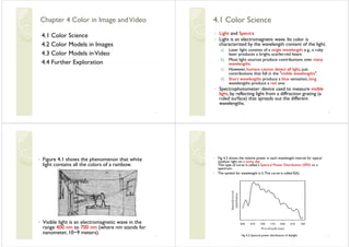 Unit i mm_chap4_color in image and video | PPT