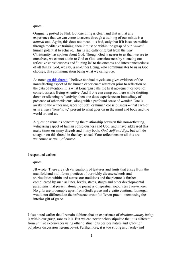 Uniting unitary and unitive consciousness | PDF