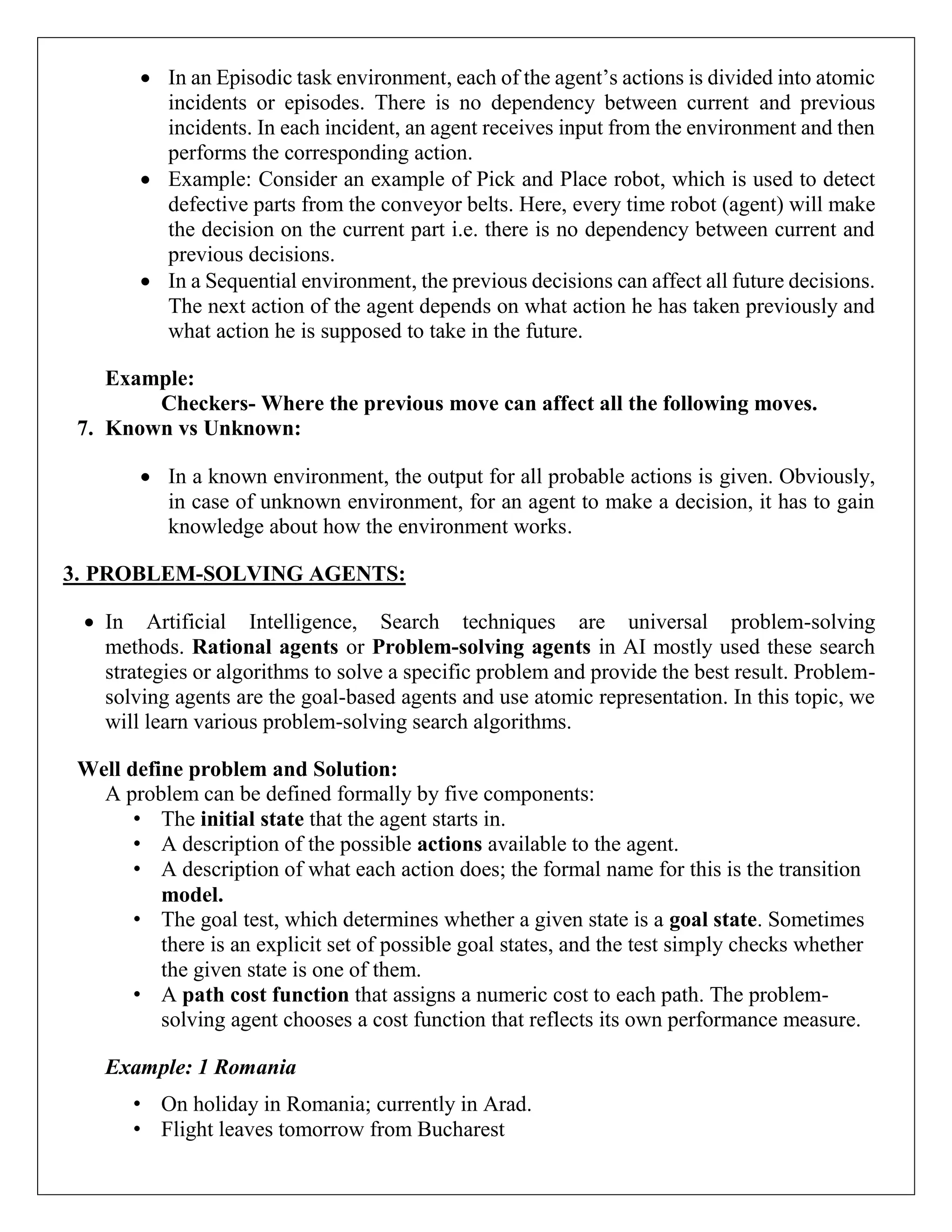 AI3391 ARTIFICIAL INTELLIGENCE Unit I notes.pdf