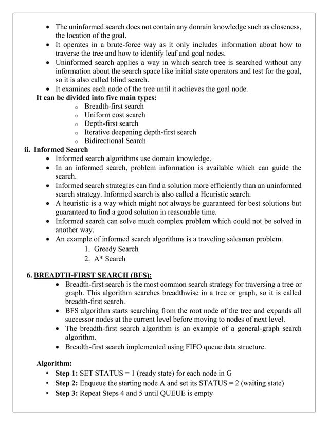 AI3391 ARTIFICIAL INTELLIGENCE Unit I notes.pdf