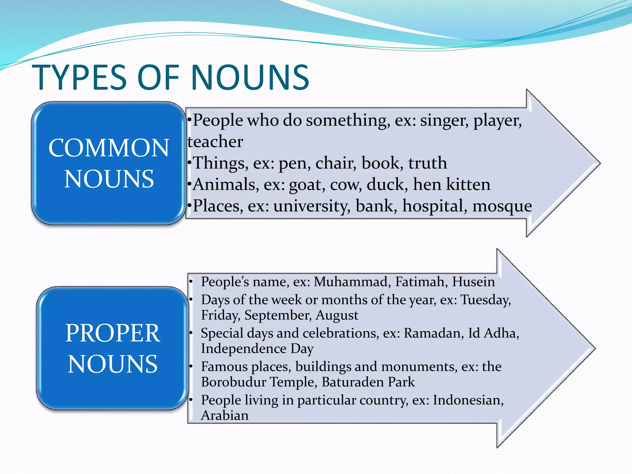 Unit 1 Nouns | PPTX