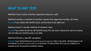 Intro To Unit and integration Testing | PPTX