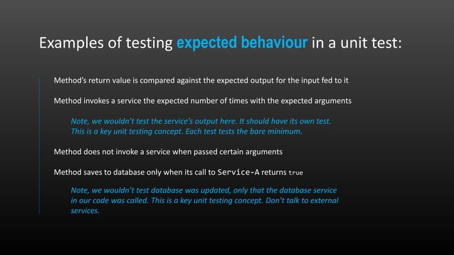 Intro To Unit and integration Testing | PPTX