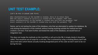 Intro To Unit and integration Testing | PPTX