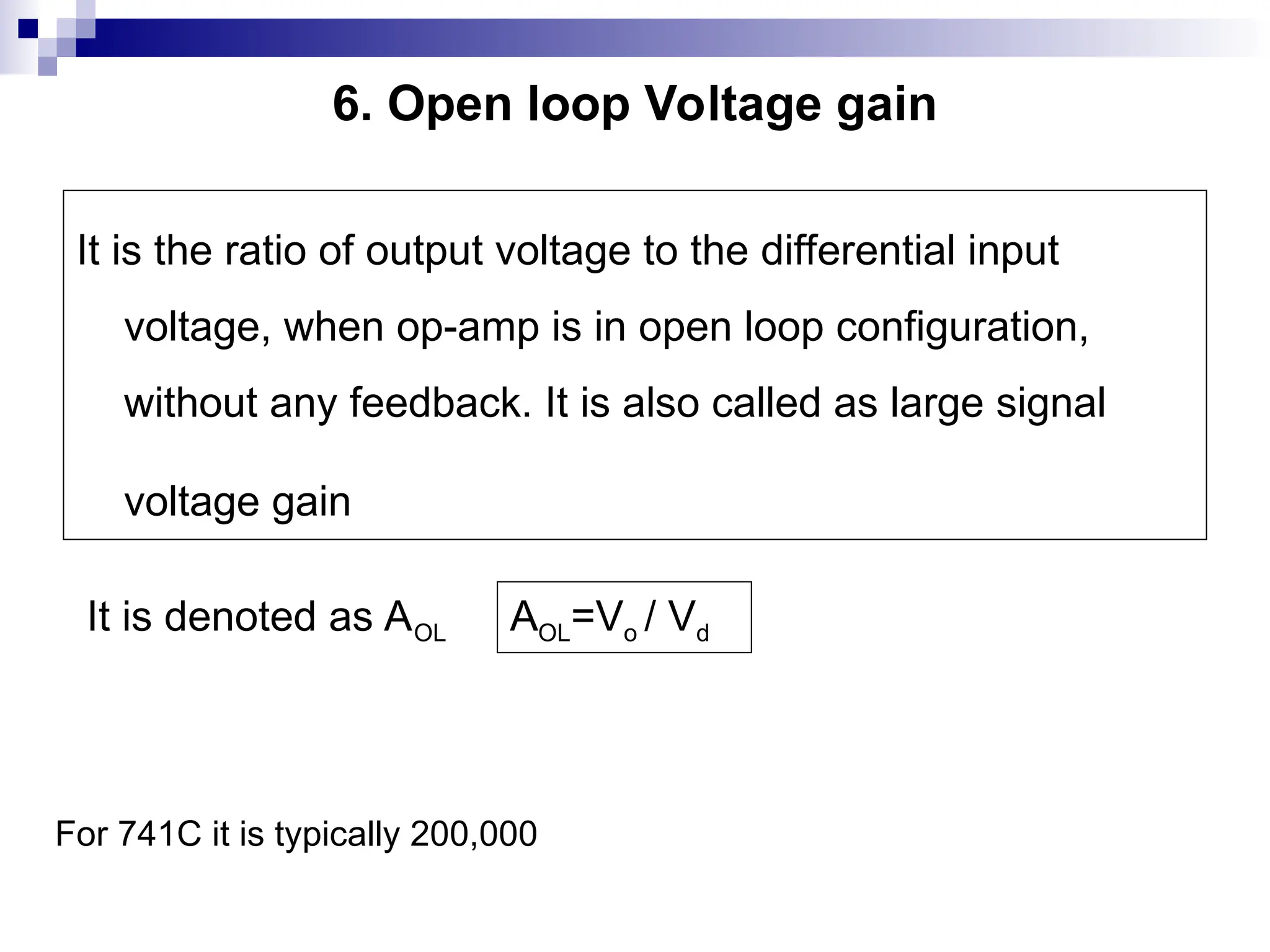 Unit I operational_amplifiers presentaion.ppt