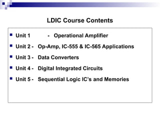Unit I operational_amplifiers presentaion.ppt
