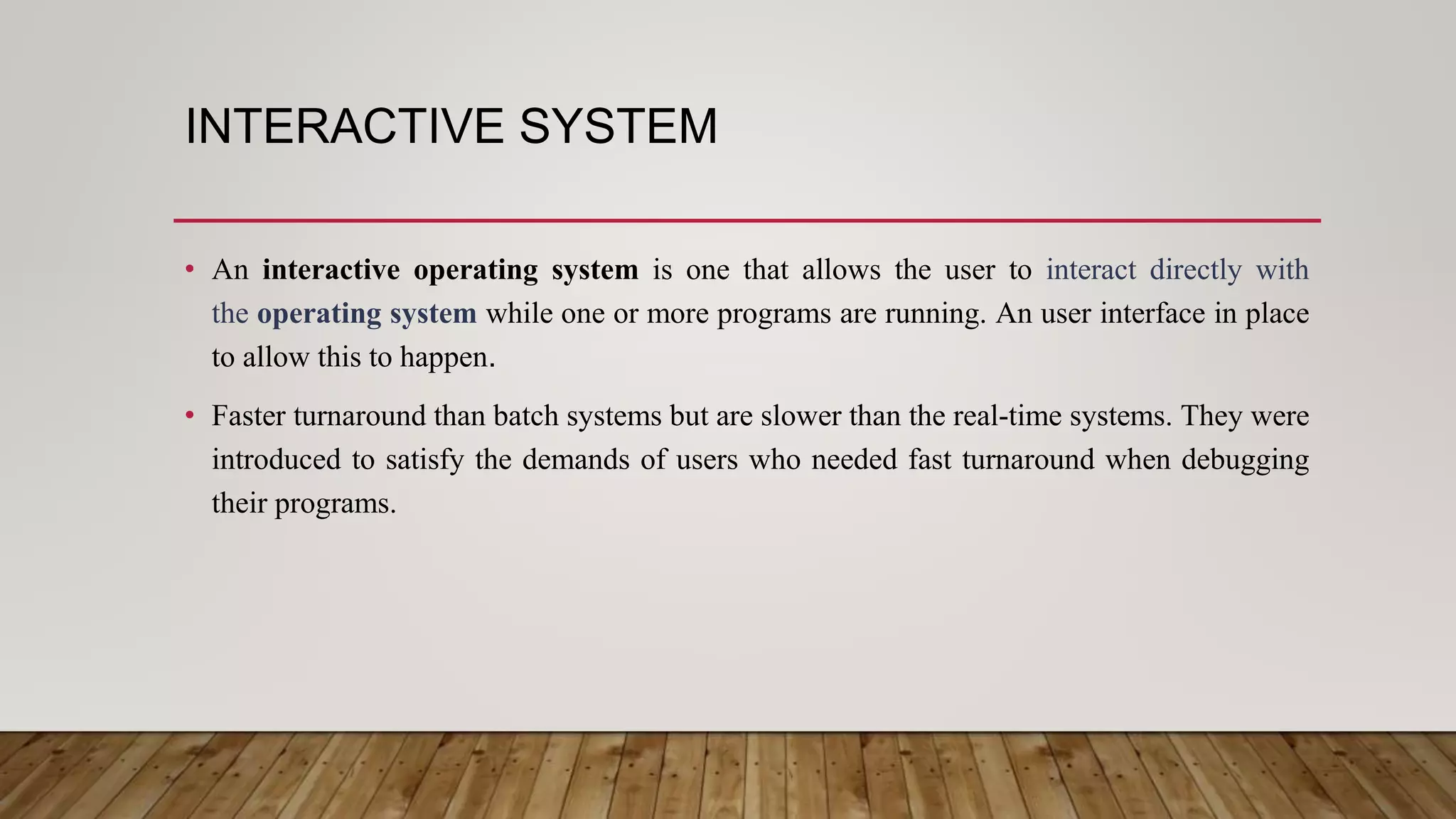 Operating System Unit 1 | PPTX
