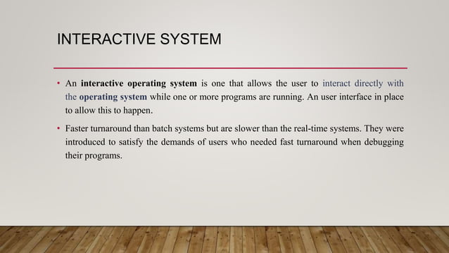 Operating System Unit 1 | PPTX | Operating Systems | Computer Software ...