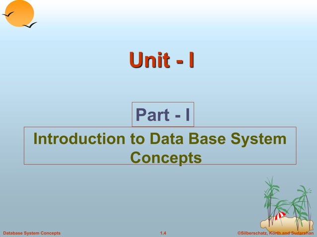 Introduction to Database System Concepts | PPT