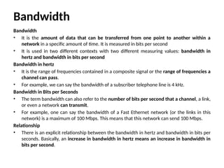 Computer Network Performance metric.pptx