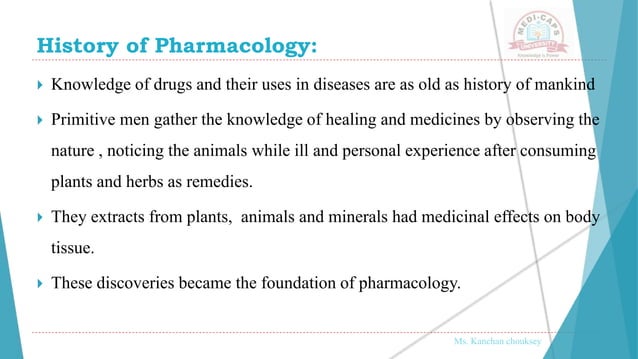 Introduction to general Pharmacology | PPT