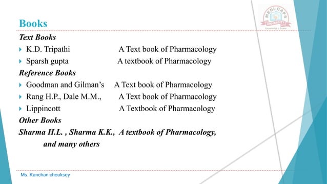 Introduction to general Pharmacology | PPT