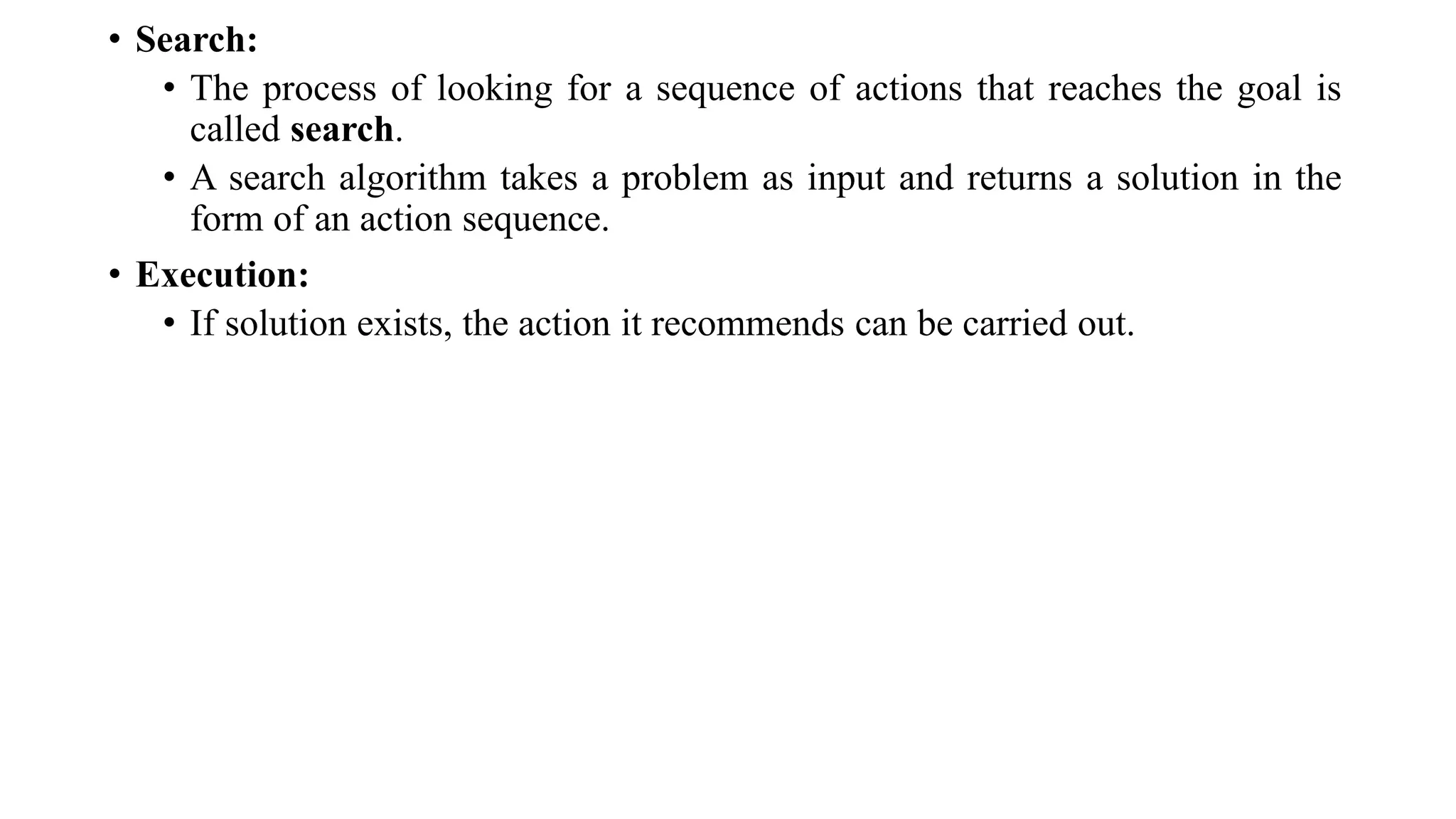 CS 3491 Artificial Intelligence and Machine Learning Unit I Problem Solving | PPTX | Artificial ...